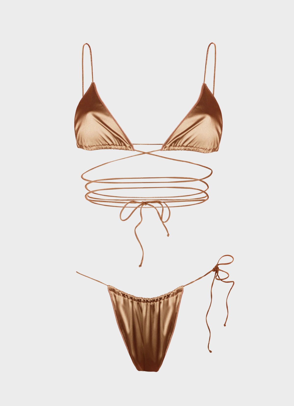 Satin Lacè Microkini
